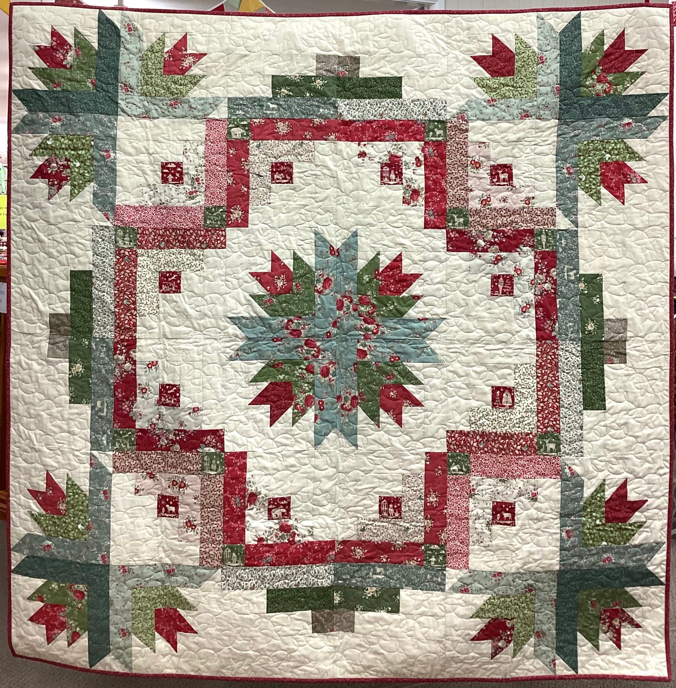 Quilt Kit ~ TILDA 'Merry Little Christmas' Cactus Wreath Kit – Quilt ...