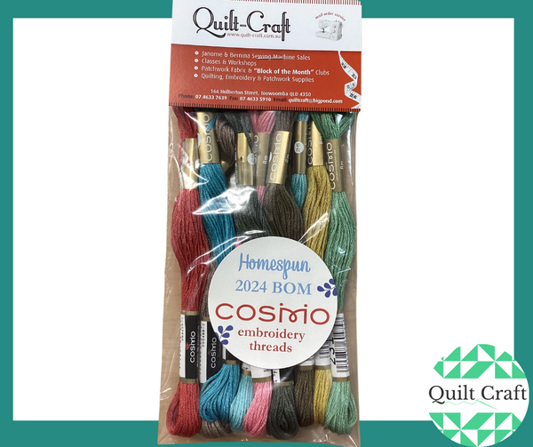 Cosmo Threads Kit~ Sunshine and Lollipops – Quilt Craft Toowoomba
