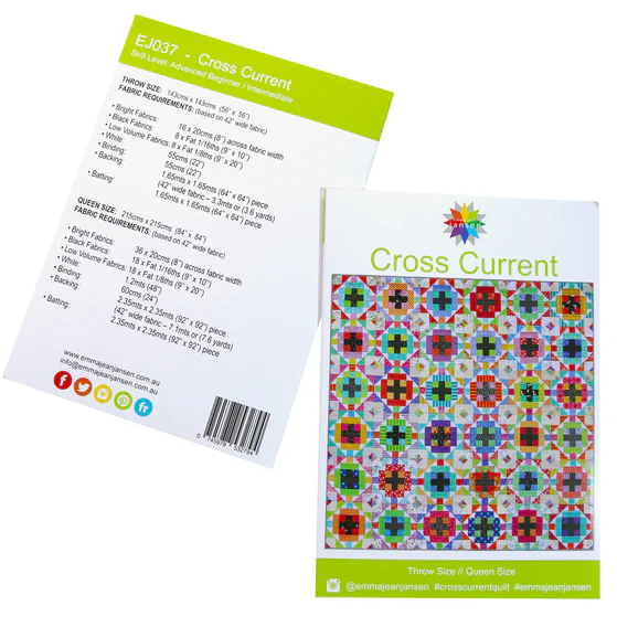 Pattern - Cross Current – Quilt Craft Toowoomba